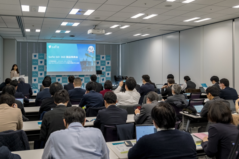 360°全方位の撮影で現場を撮り逃さない！屋外向けクラウド録画カメラ「Safie GO 360」製品発表会レポート | セーフィー株式会社 ...